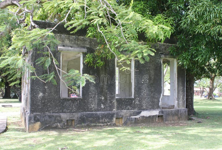 Japanese Prison Camp CNMI Saipan World War II Stock Photo - Image of ...