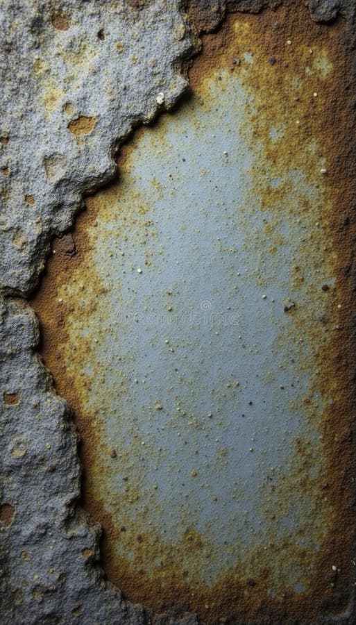 Weathered Concrete Surface with Rust and Corrosion Damage, Concrete ...