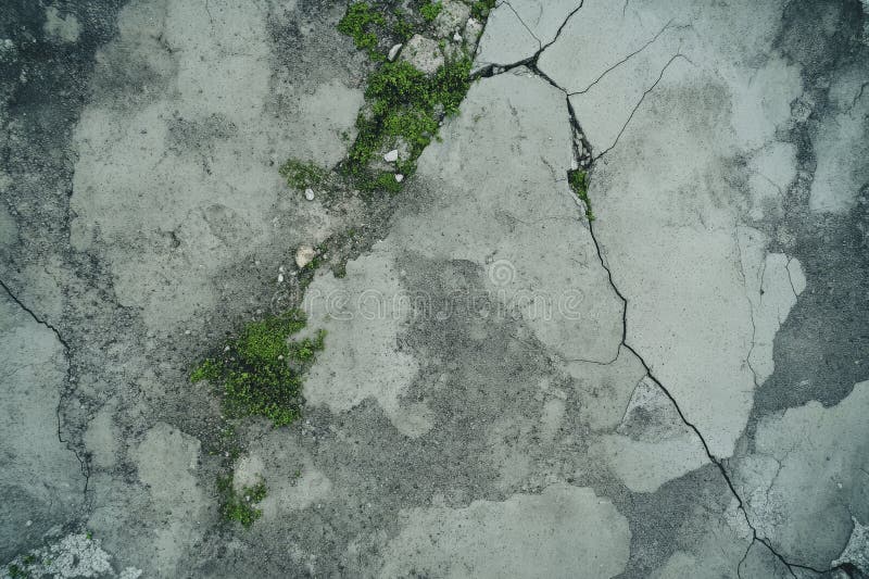 Weathered Concrete Texture, Pale Gray Surface with Subtle Cracks and ...