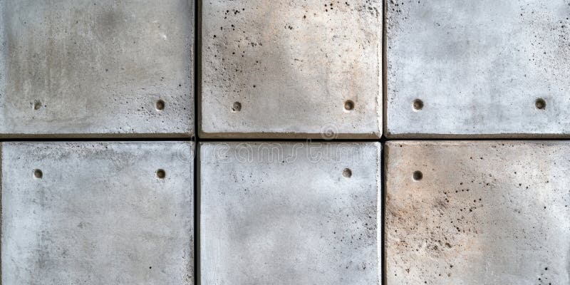 Weathered Concrete Wall Panels with Metallic Finish and Textured ...