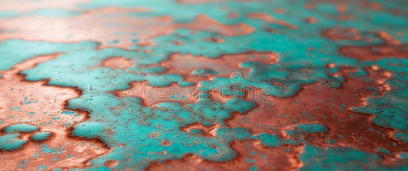 Weathered Copper Texture with Oxidation Marks for Aged and Unique Metal ...