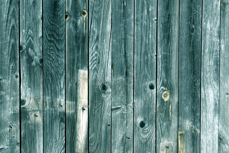 Weathered Cyan Toned Wood Wall Texture. Stock Photo - Image of backdrop ...