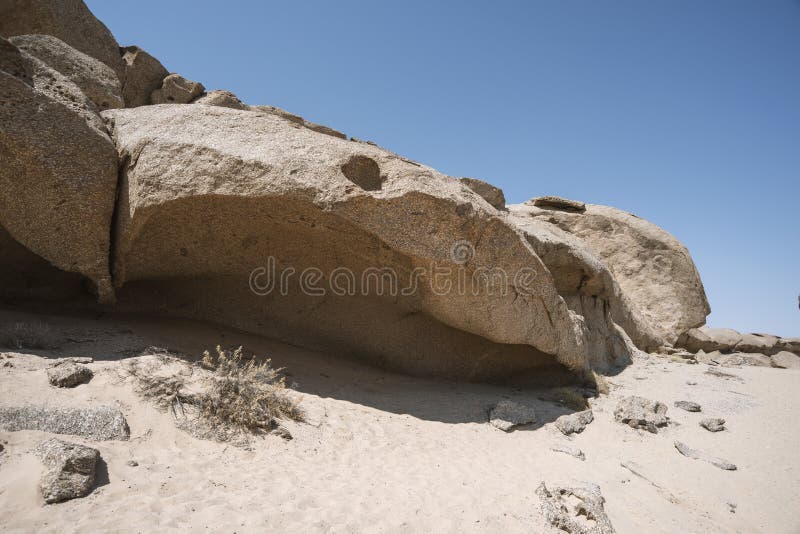 Weathered dry rocks stock image. Image of namibia, vogelfederberg ...