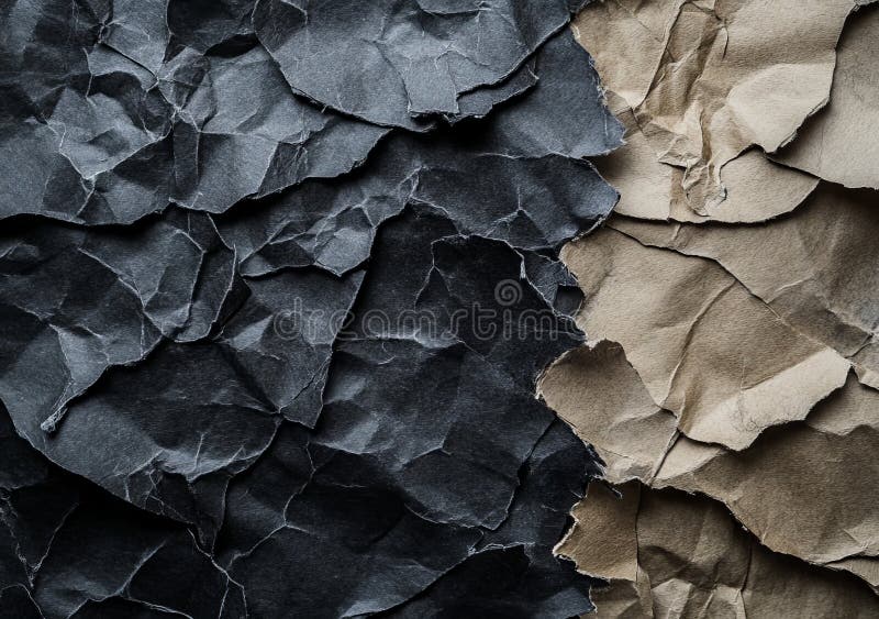 A Weathered, Folded Paper or Cardboard Texture, Serving As an Overlay ...