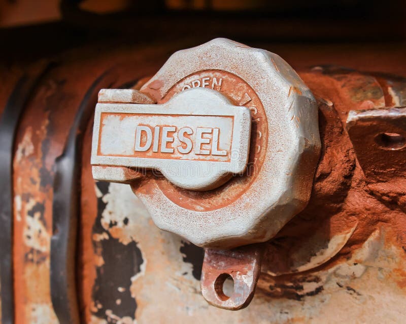 Weathered Fuel Cap Tank Car Stock Photo - Image of energy, refueling ...