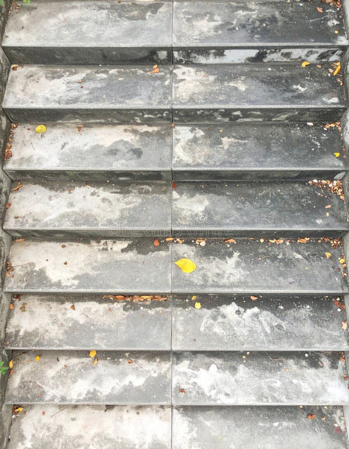Weathered Grey Stone Steps Outdoor Pathway Stock Illustration ...