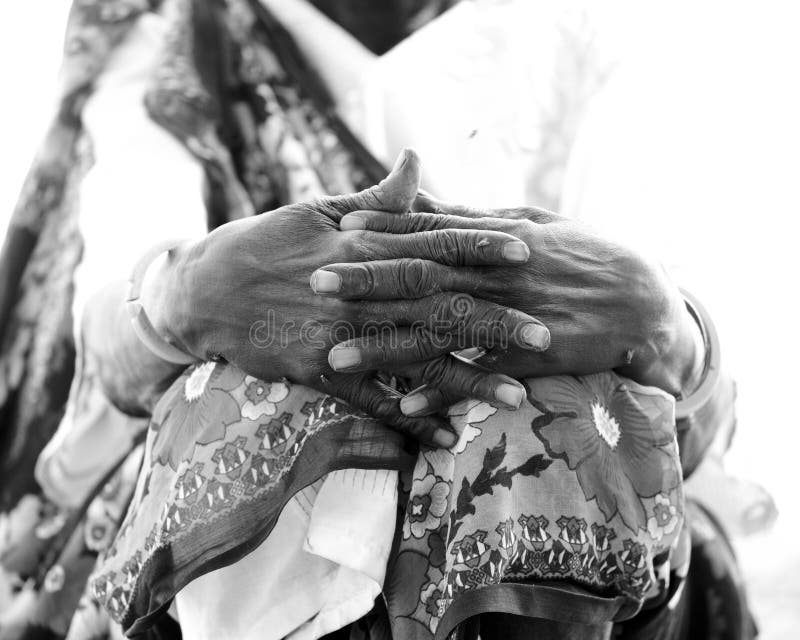 Weathered Hands of African Woman Editorial Stock Photo - Image of faso ...