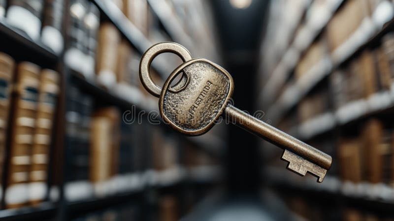 A Corroded Key that Unlocks a Hidden Passage in a Large Library ...
