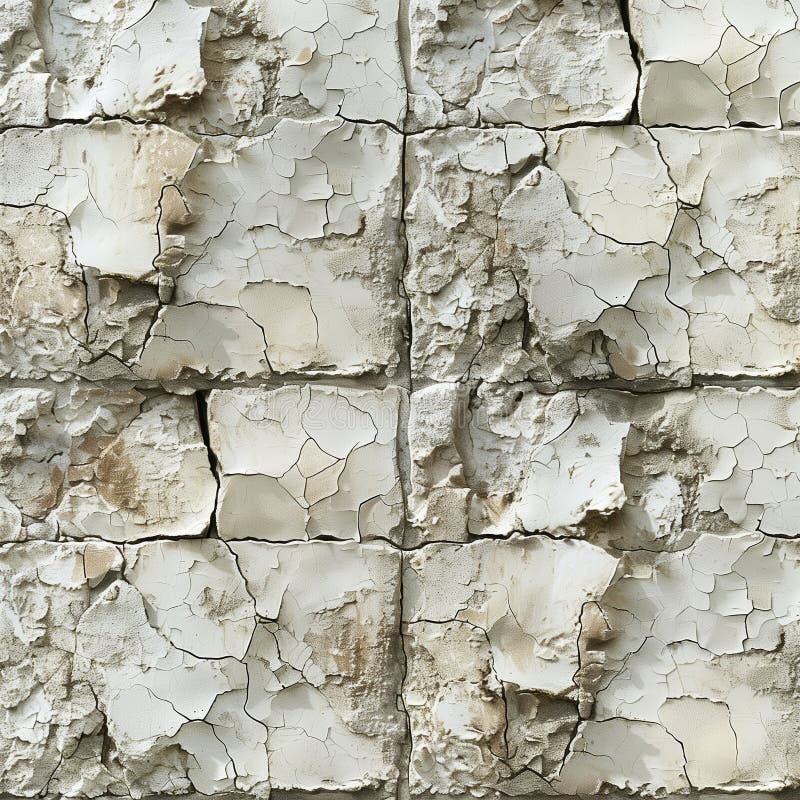 Weathered Limestone Wall with Cracked Surface Texture Stock ...