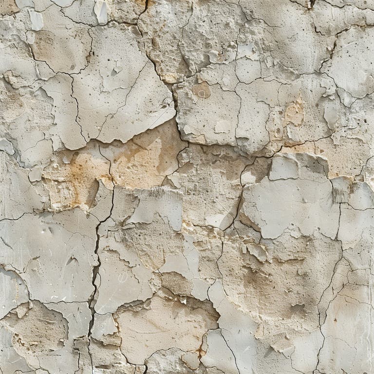 Weathered Limestone Wall with Cracked Surface Texture Stock ...
