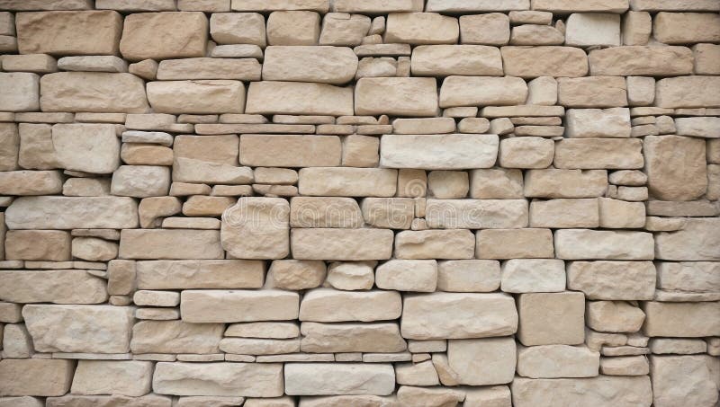 Weathered Limestone Wall Texture. AI Generation Stock Illustration ...