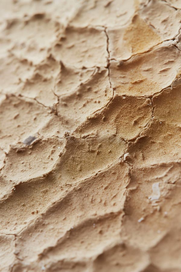 Cracked Surface Texture Close-up. Weathered Material with Rough Texture ...