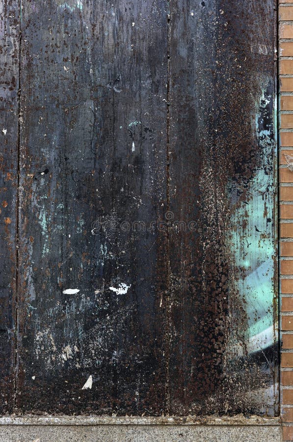 Weathered Metal Panel Background Texture Stock Photo - Image of copy ...