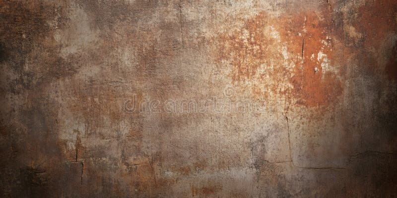 Weathered Metal Surface Showing Deep Cracks, Rust Patterns Creating ...