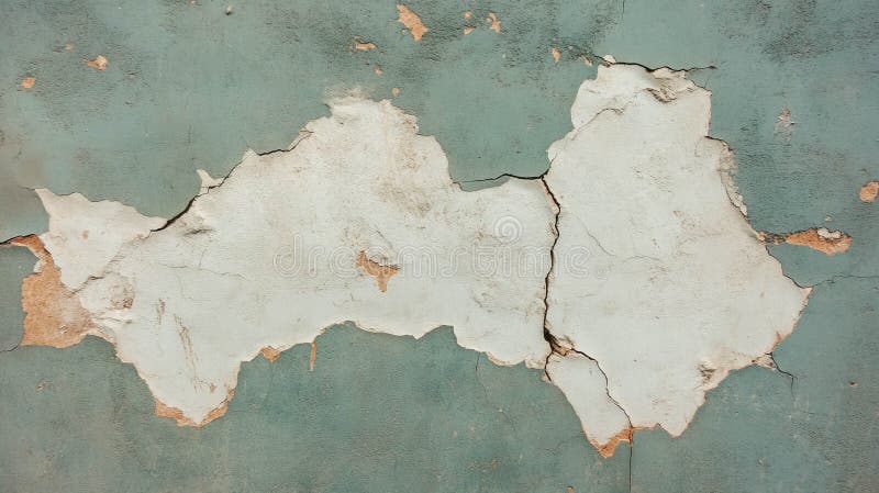 Weathered Mud Wall Texture with Deep Cracks for Architectural Design ...