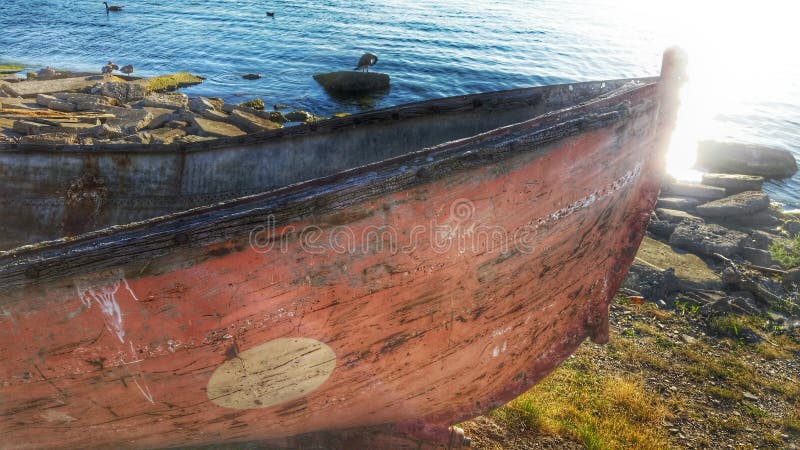 Weathered old boat stock image. Image of shore, weathered - 84620699