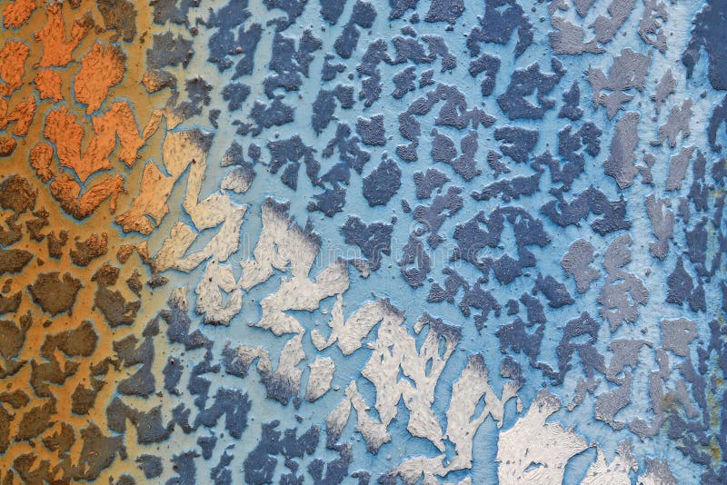 Weathered paint. stock photo. Image of flakes, abstract - 25134308