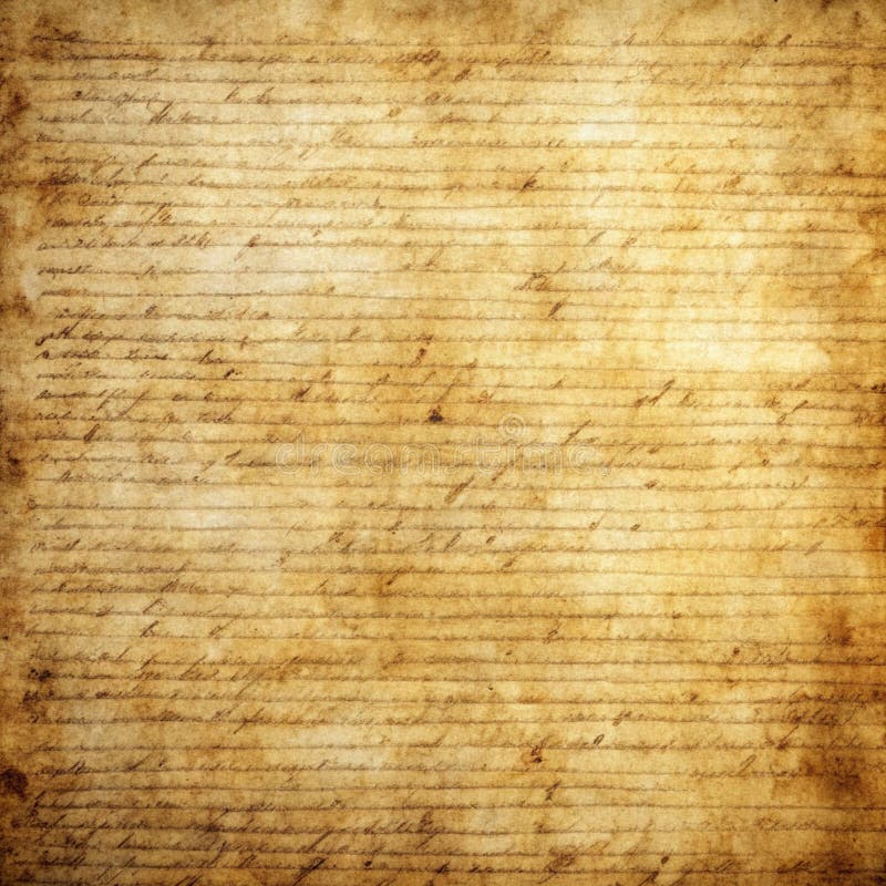 Weathered Paper Background with Antique Manuscript Texture Stock ...