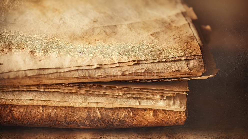 Weathered paper texture stock photo. Image of parchment - 369422856