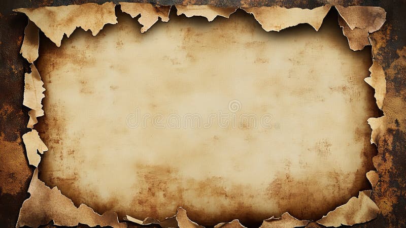 Weathered Paper Texture Over Rusted Surface, Great for Vintage Designs ...
