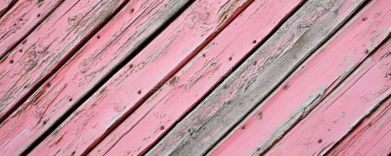 Weathered Pink Wooden Planks Background, Rustic Texture. Vintage Decor ...