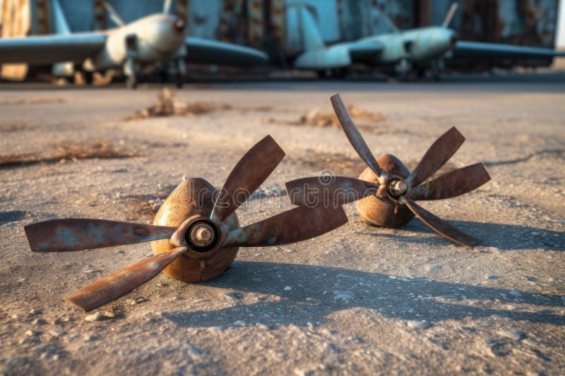 Weathered Propellers Stock Illustrations – 2 Weathered Propellers Stock ...
