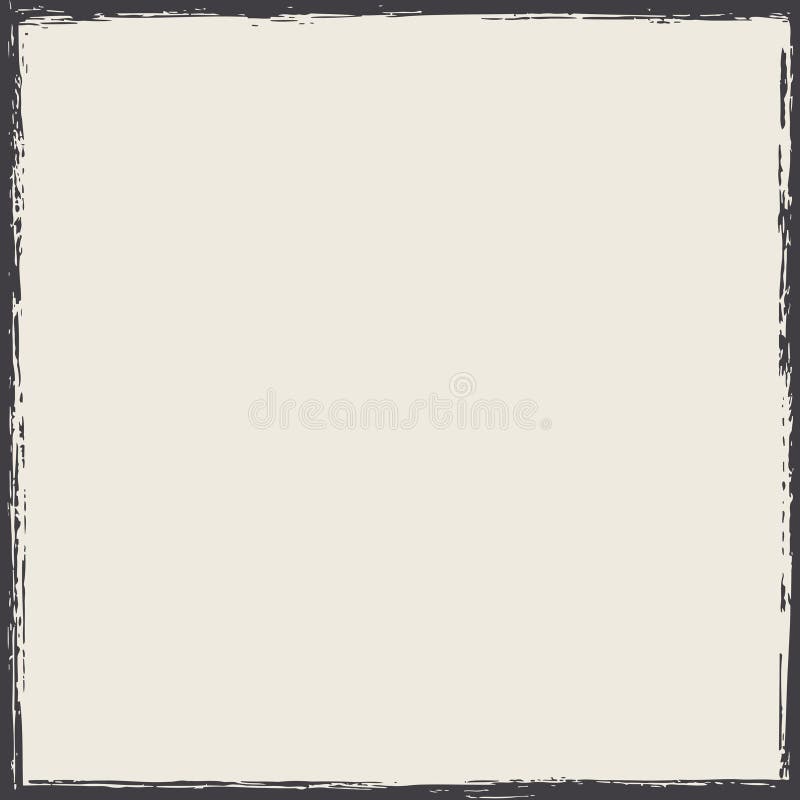 A Weathered, Rectangular Frame with a Worn, Aged Appearance Stock ...