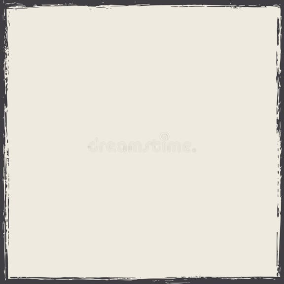 A Weathered, Rectangular Frame with a Worn, Aged Appearance Stock ...