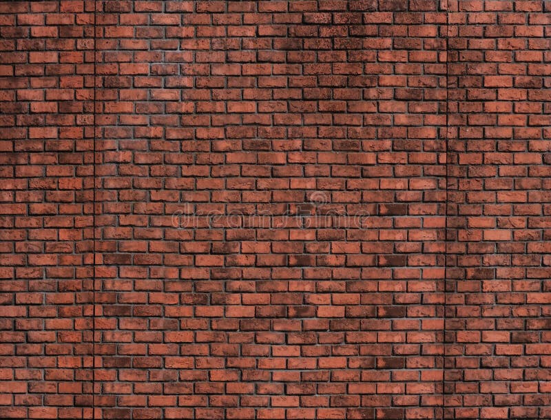 Weathered Red Brick Blocks Wall for Vintage Design Background. Stock ...