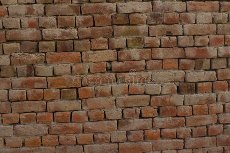 Weathered Red Brick Wall Texture – Vintage Urban Backdrop Stock Image ...
