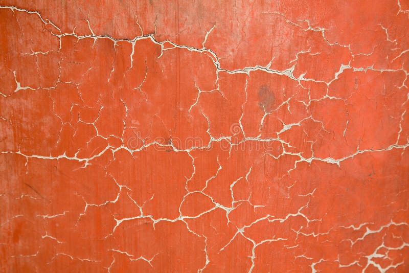 Weathered red wall stock image. Image of scratched, exterior - 4301723