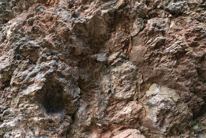Weathered Rock Texture. Cliff Background Stock Image - Image of solid ...