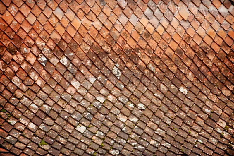 Weathered roof tile stock image. Image of background - 47177457