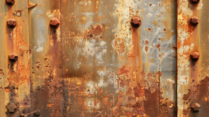 Weathered Rust. Industrial Texture Concept Stock Illustration ...