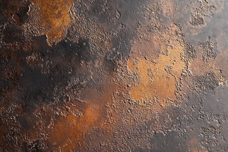 Weathered Rust Texture with Peeling Layers and Shades. Neural Network ...