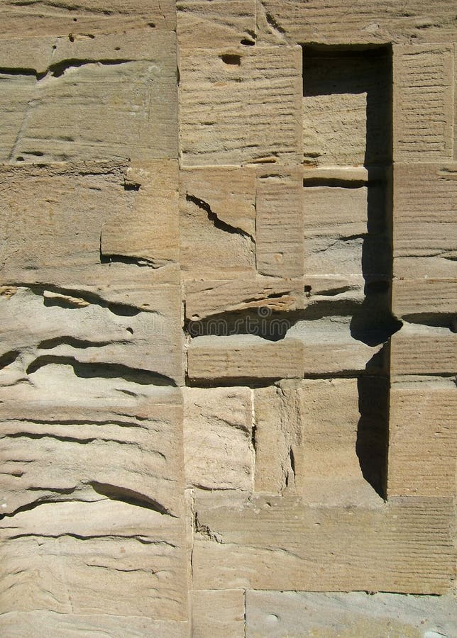 Weathered Sandstone Pattern, Sydney, Australia Stock Photo - Image of ...