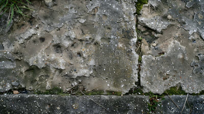 Uneven Stone Pathway Showing Signs of Age and Natural Wear in a Garden ...