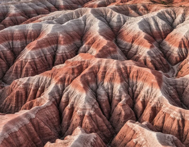 Weathered Stone Surface from Above Mimics Layered Topographic Maps or ...