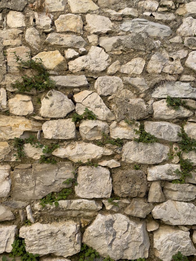 Weathered Stone Wall Texture Stock Photo - Image of architecture ...