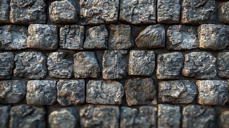 Weathered Stone Wall Texture Displaying Natural Patterns and Erosion ...
