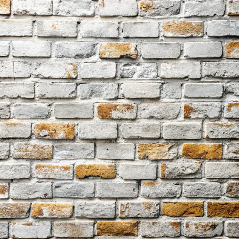 Weathered Stucco and Aged Brick Wall Texture Stock Illustration ...