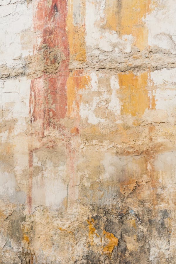Weathered Wall Texture with Natural Earthy Tones and Abstract Patterns ...