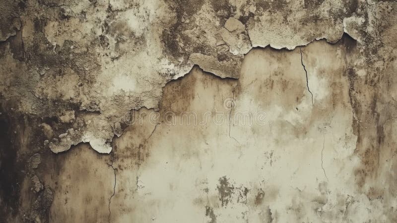 Weathered Wall Texture Showing Age and Decay Stock Illustration ...