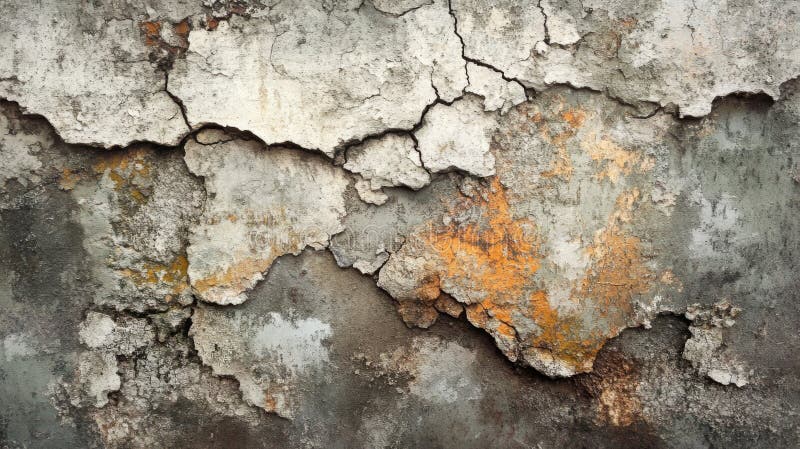 Weathered Wall Texture Shows Age and Decay Stock Illustration ...
