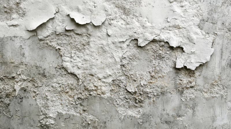 Weathered Wall Texture Shows Peeling Paint and Decay Stock Illustration ...