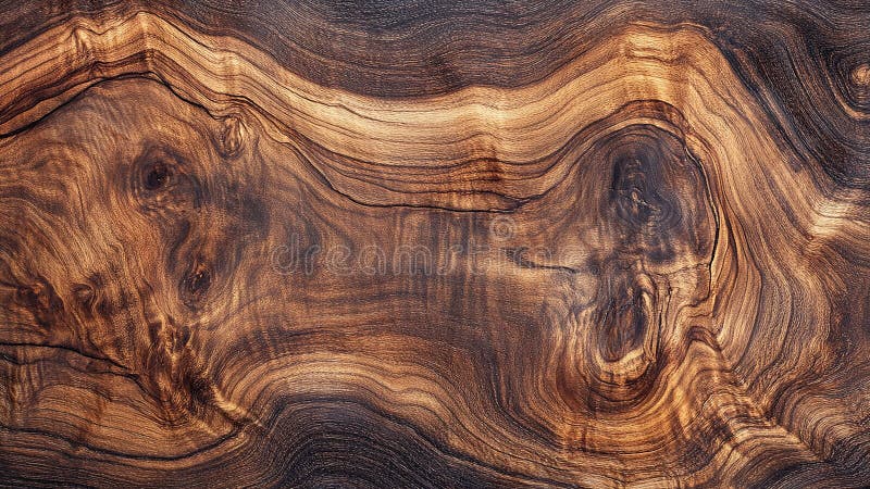 Weathered Walnut with a Rustic Appearance and Visible Grain Structure ...