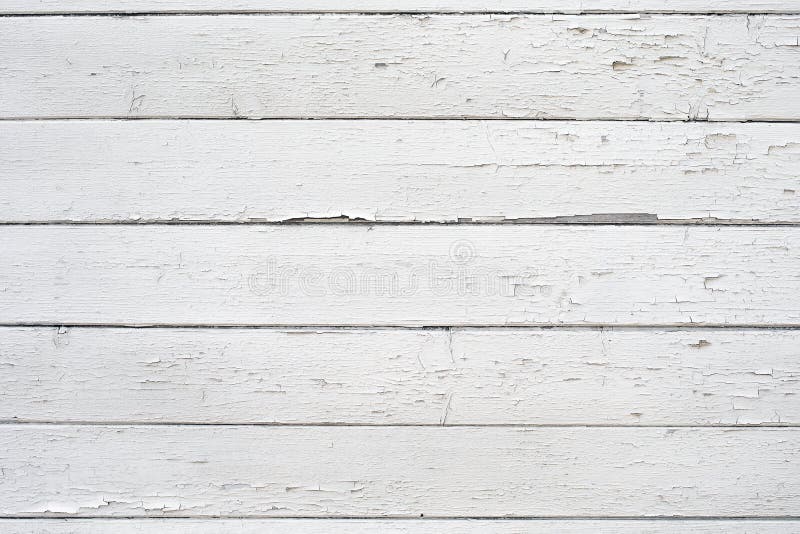 Weathered White Wooden Background Texture. Top View Surface of the ...