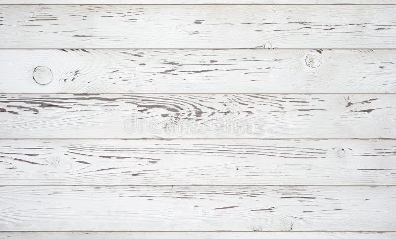 Weathered White Wooden Background Texture. Top View Surface of the ...