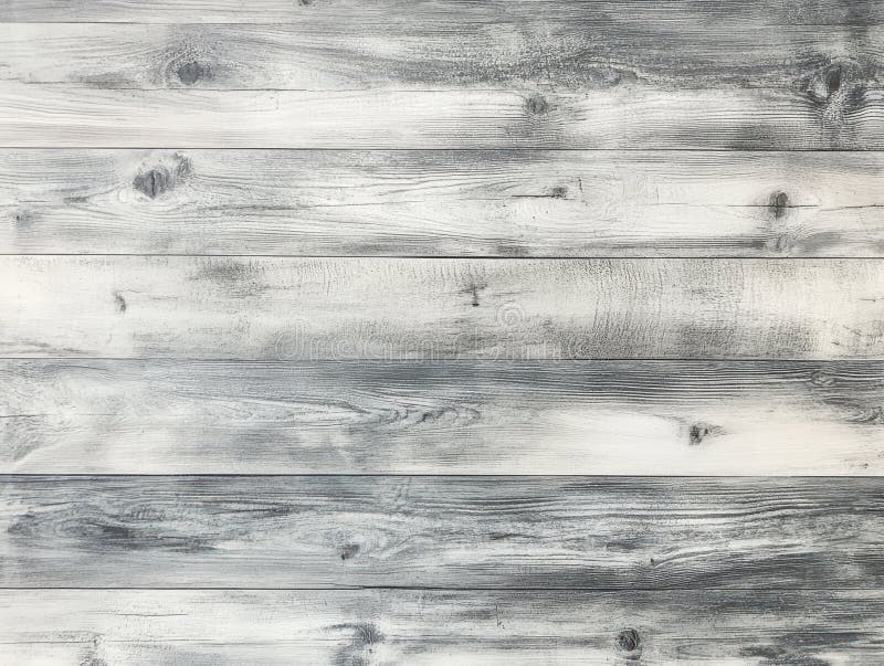 Weathered Whitewashed Horizontal Wood Grain Texture Stock Illustration ...