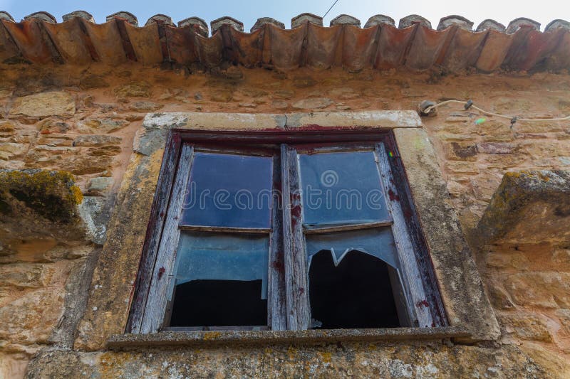 Broken Pane Window Opening Stock Photos - Free & Royalty-Free Stock ...